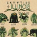Famous Cryptids of West Virginia Print - Etsy