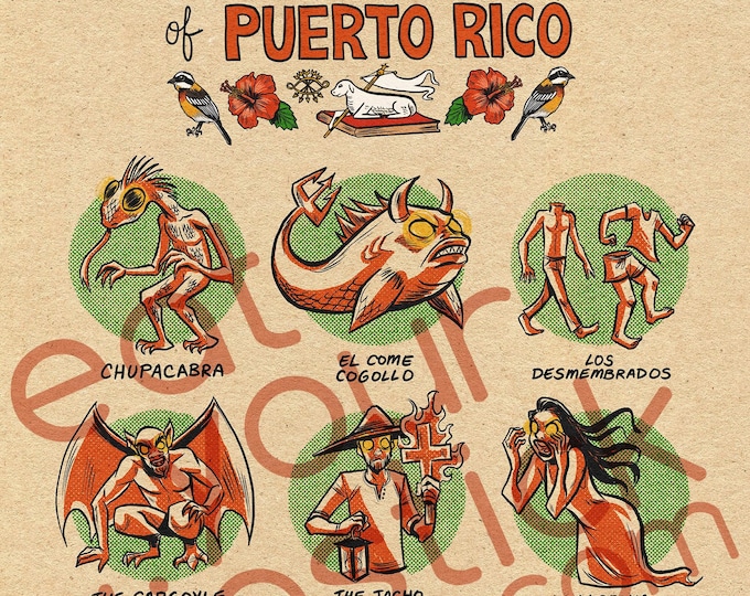 Cryptids of Asia - Etsy