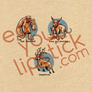 Famous Cryptids of Missouri 8 X 10 Print - Etsy