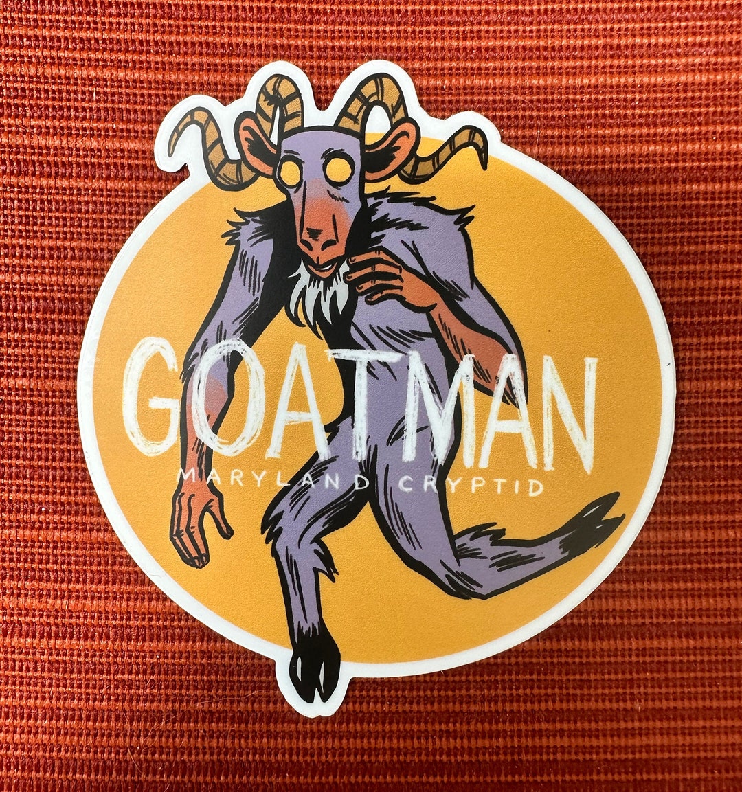 Goatman Sticker - Etsy