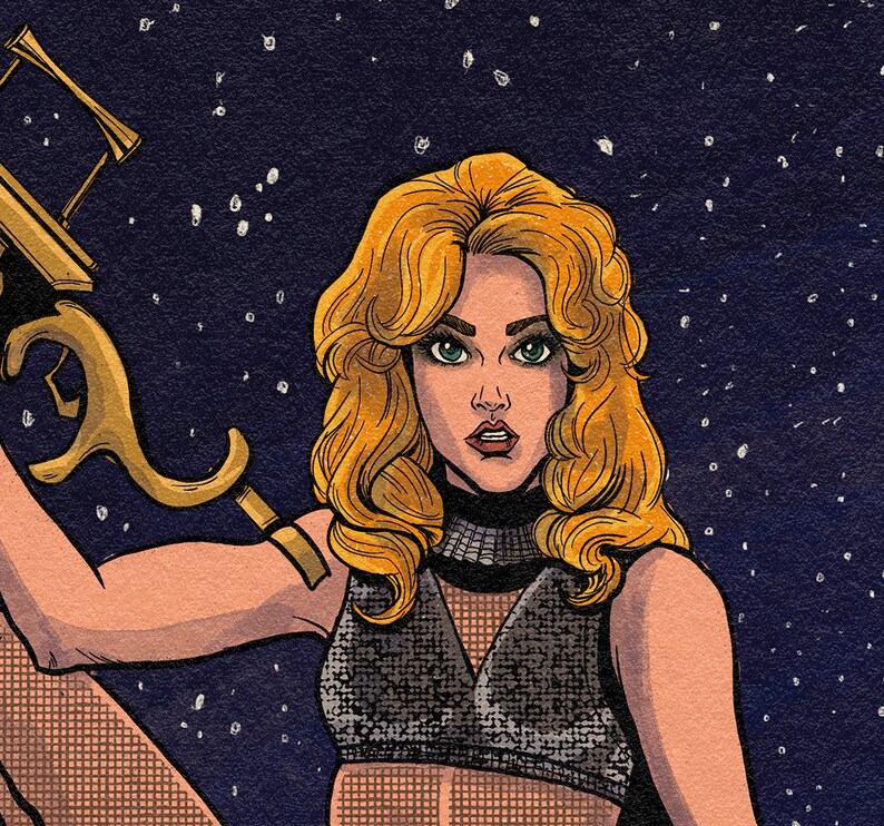 Barbarella Art Print - Etsy