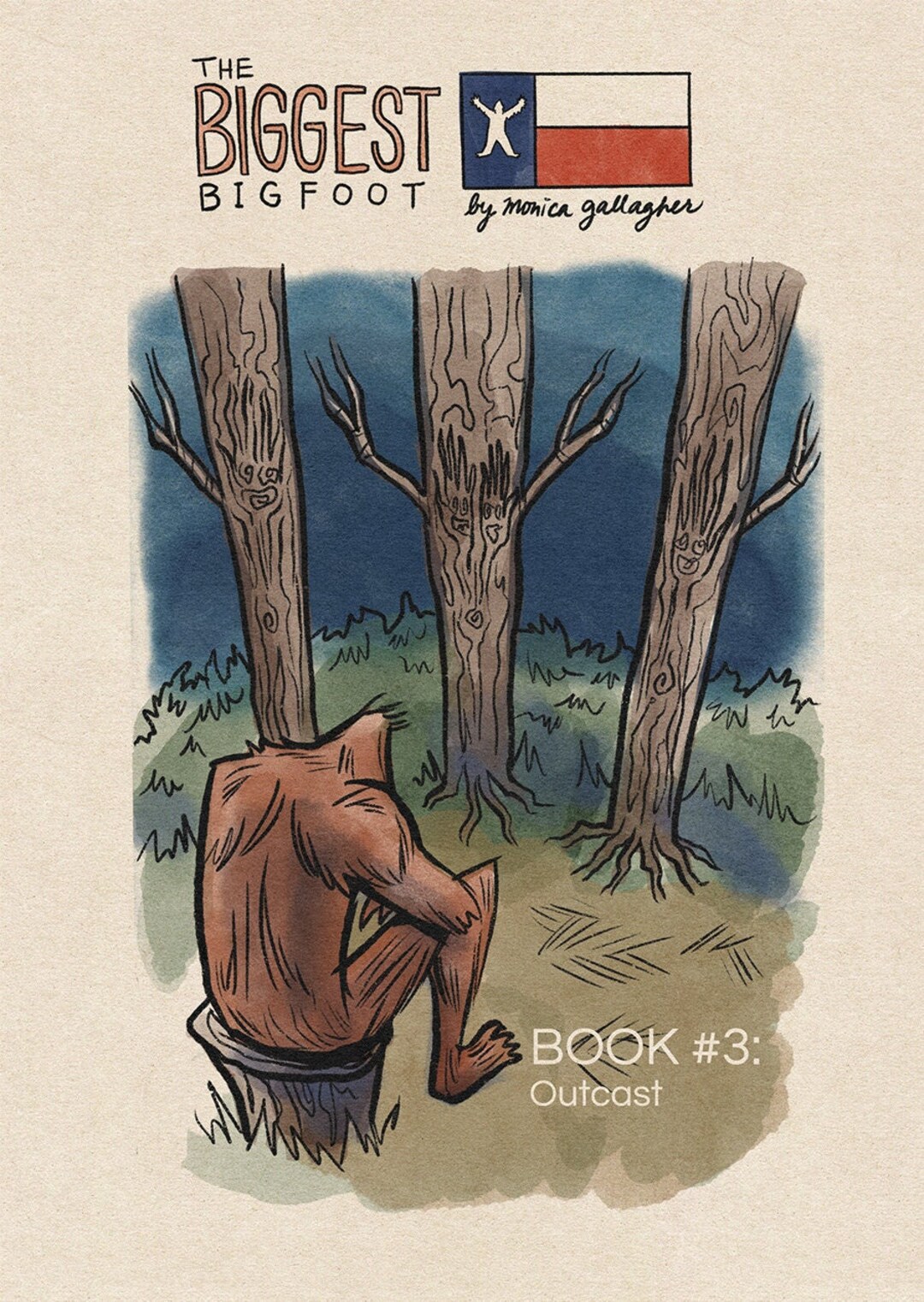 The Biggest Bigfoot Comic PDF #3: Outcast - Etsy