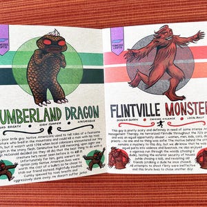 Tennessee Cryptids Coloring Book, Info Booklet & 5 X 7 Print - Etsy