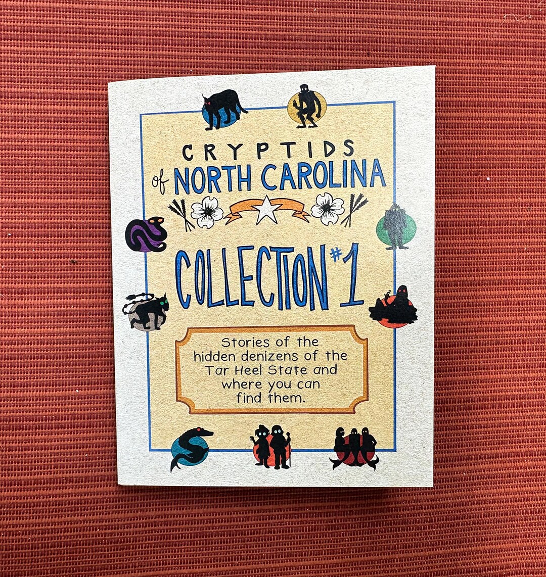 North Carolina Cryptid Booklet - Etsy
