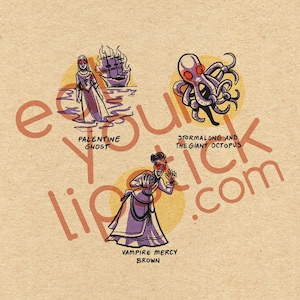 Famous Cryptids of Rhode Island Print - Etsy