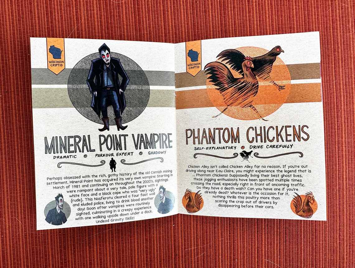 Wisconsin Cryptid Booklet - Etsy