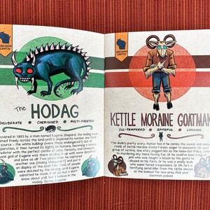 Wisconsin Cryptid Booklet - Etsy