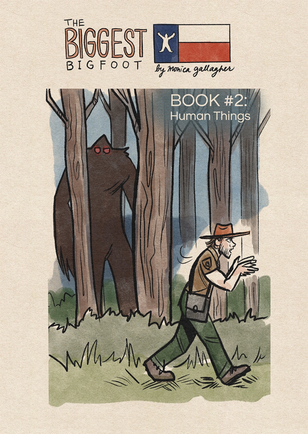 The Biggest Bigfoot Comic PDF #2: Human Things - Etsy