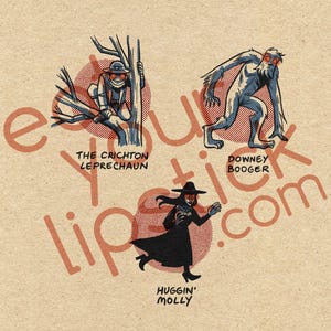 Famous Cryptids of Alabama Print - Etsy