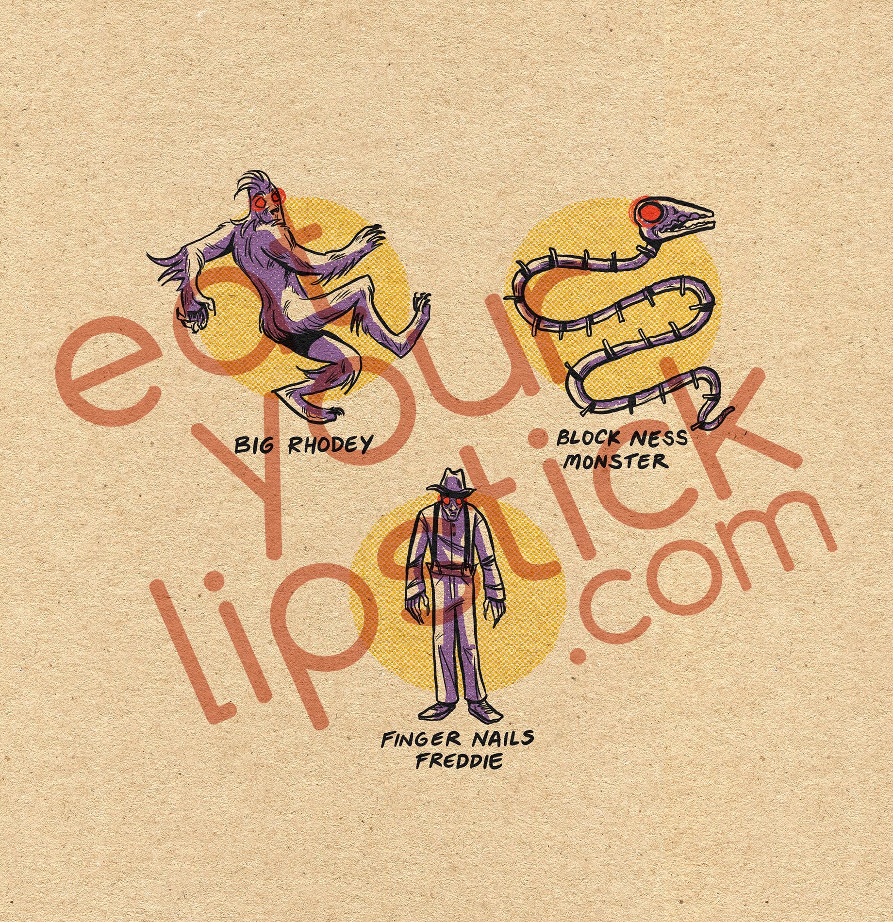 Famous Cryptids of Rhode Island 11 X 14 Print - Etsy