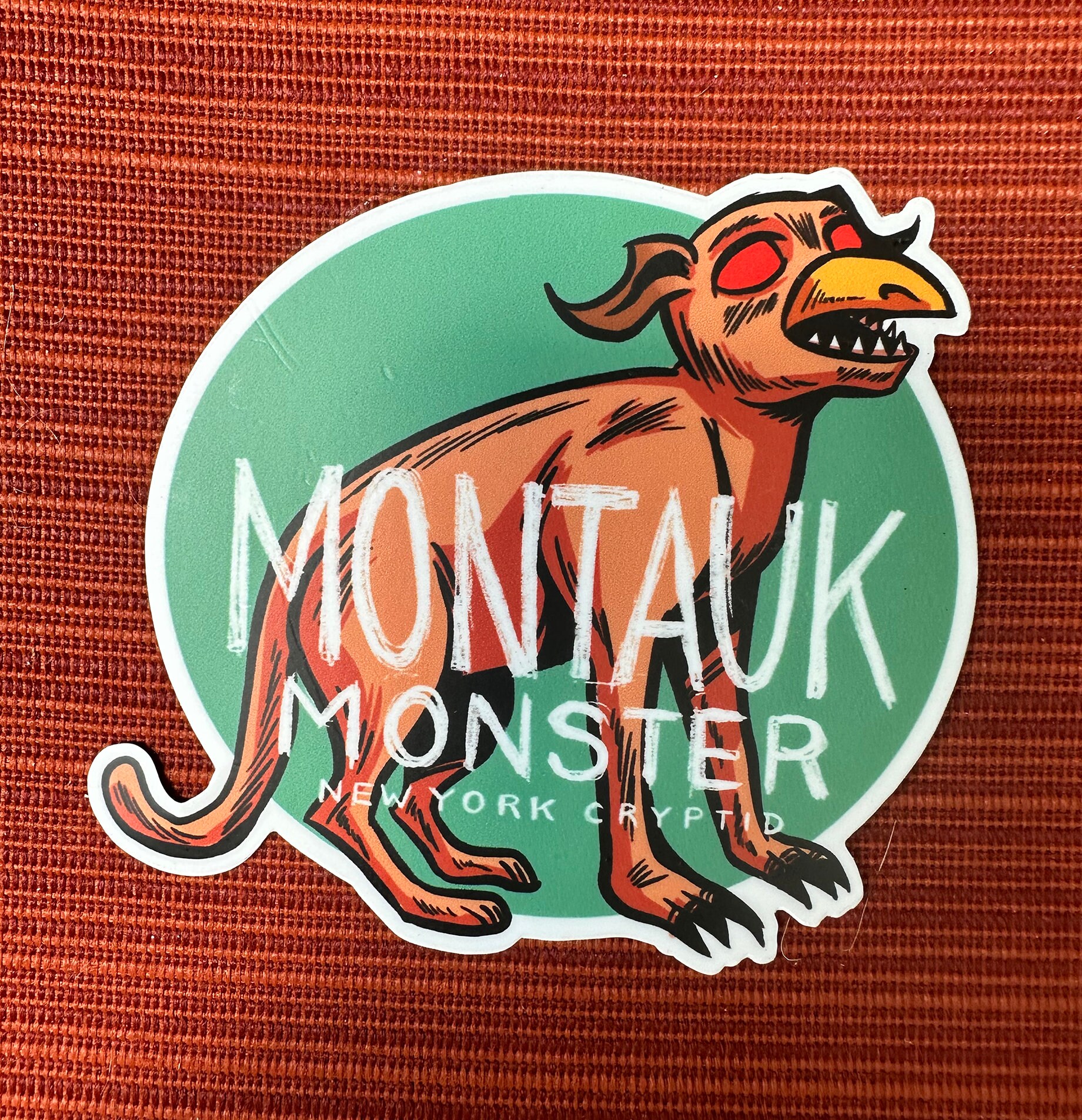 New York Cryptids Sticker Set Etsy De