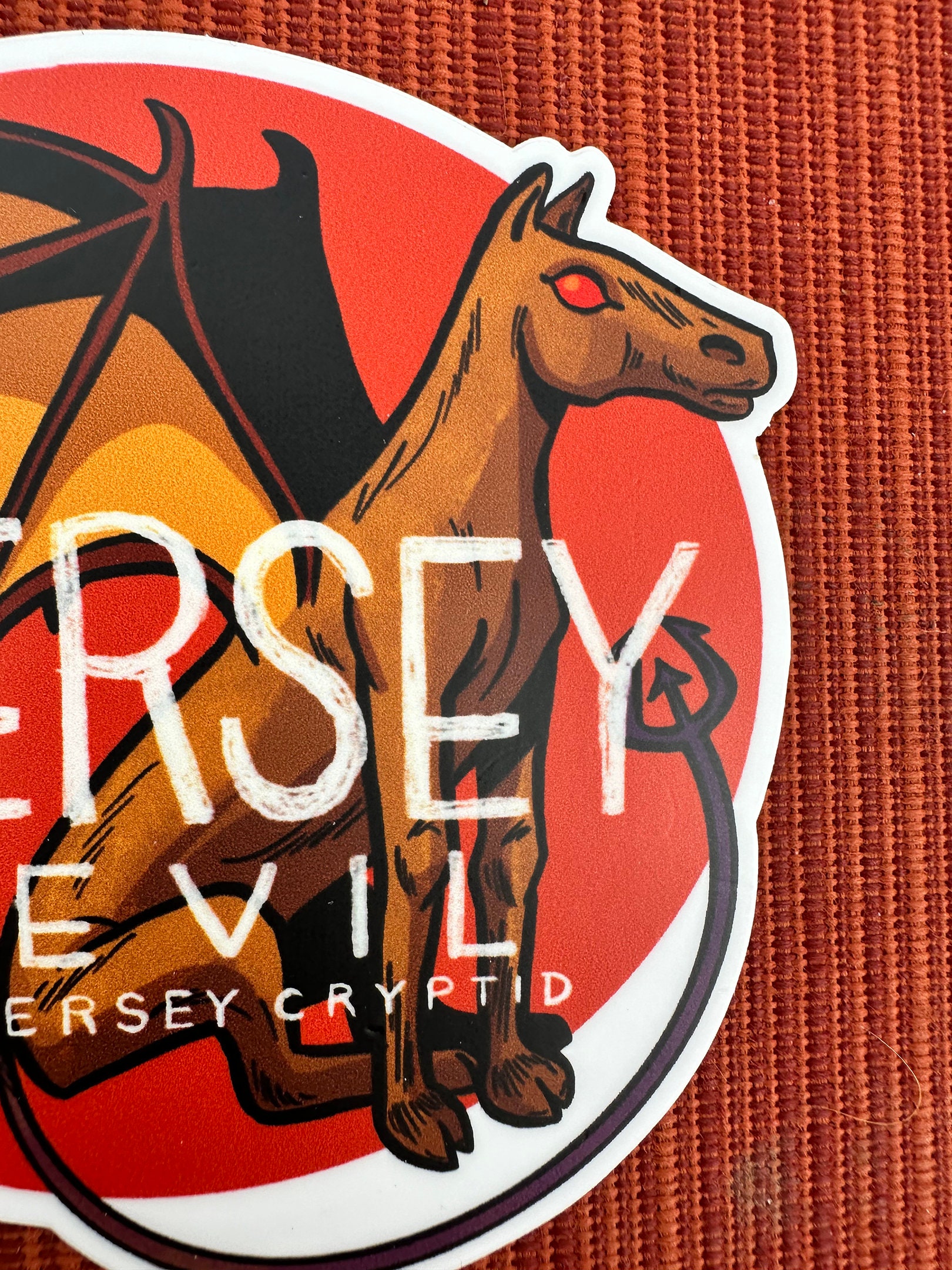 The Jersey Devil Sticker - Etsy