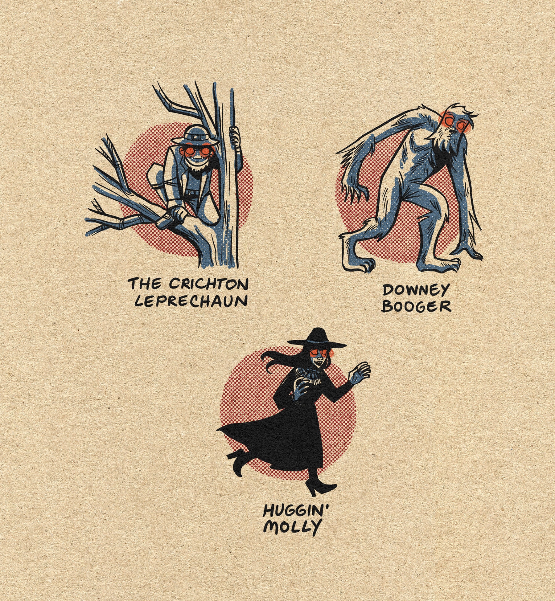 Famous Cryptids of Alabama 11 X 14 Print - Etsy