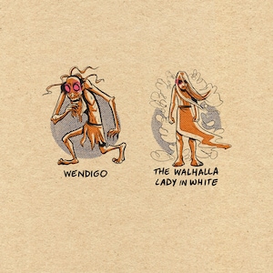 Famous Cryptids of North Dakota 11 X 14 Print - Etsy