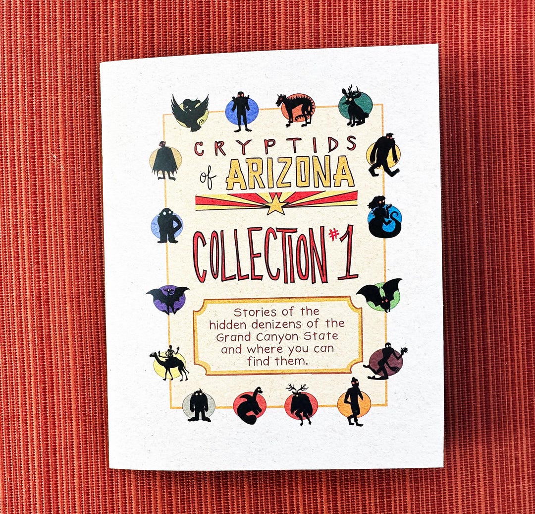 Arizona Cryptid Booklet - Etsy