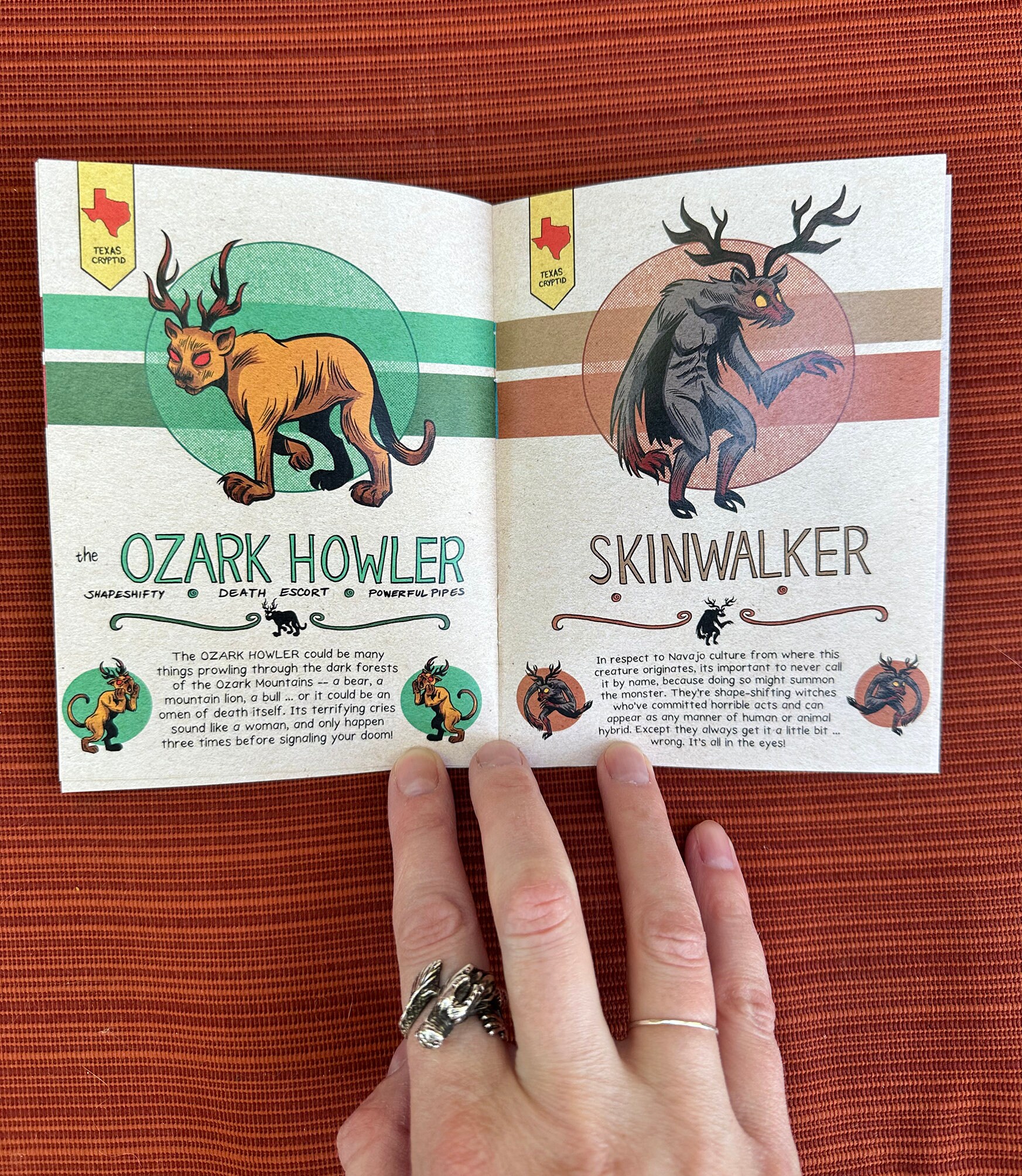 Texas Cryptid Booklet - Etsy
