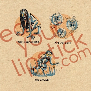 Famous Cryptids of Louisiana - Etsy