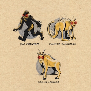 Famous Cryptids of Nova Scotia 8" X 10" Print - Etsy Canada