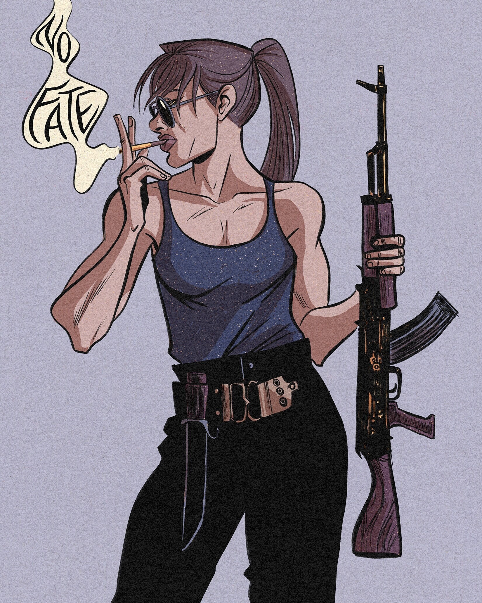 Sarah Connor Terminator Pull Ups
