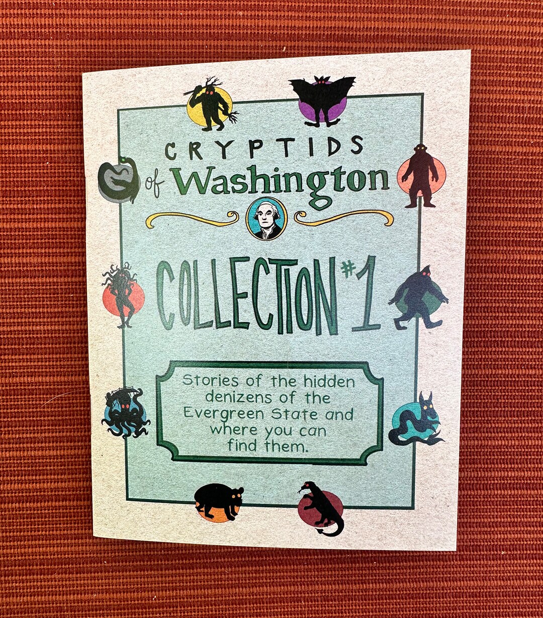 Washington Cryptid Booklet - Etsy