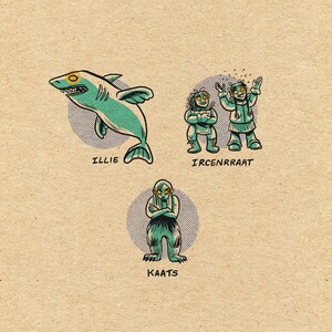 Famous Cryptids of Alaska Print - Etsy