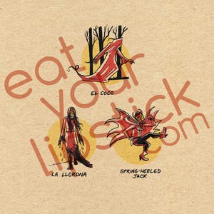 Famous Cryptids of New Mexico 11 X 14 Print - Etsy