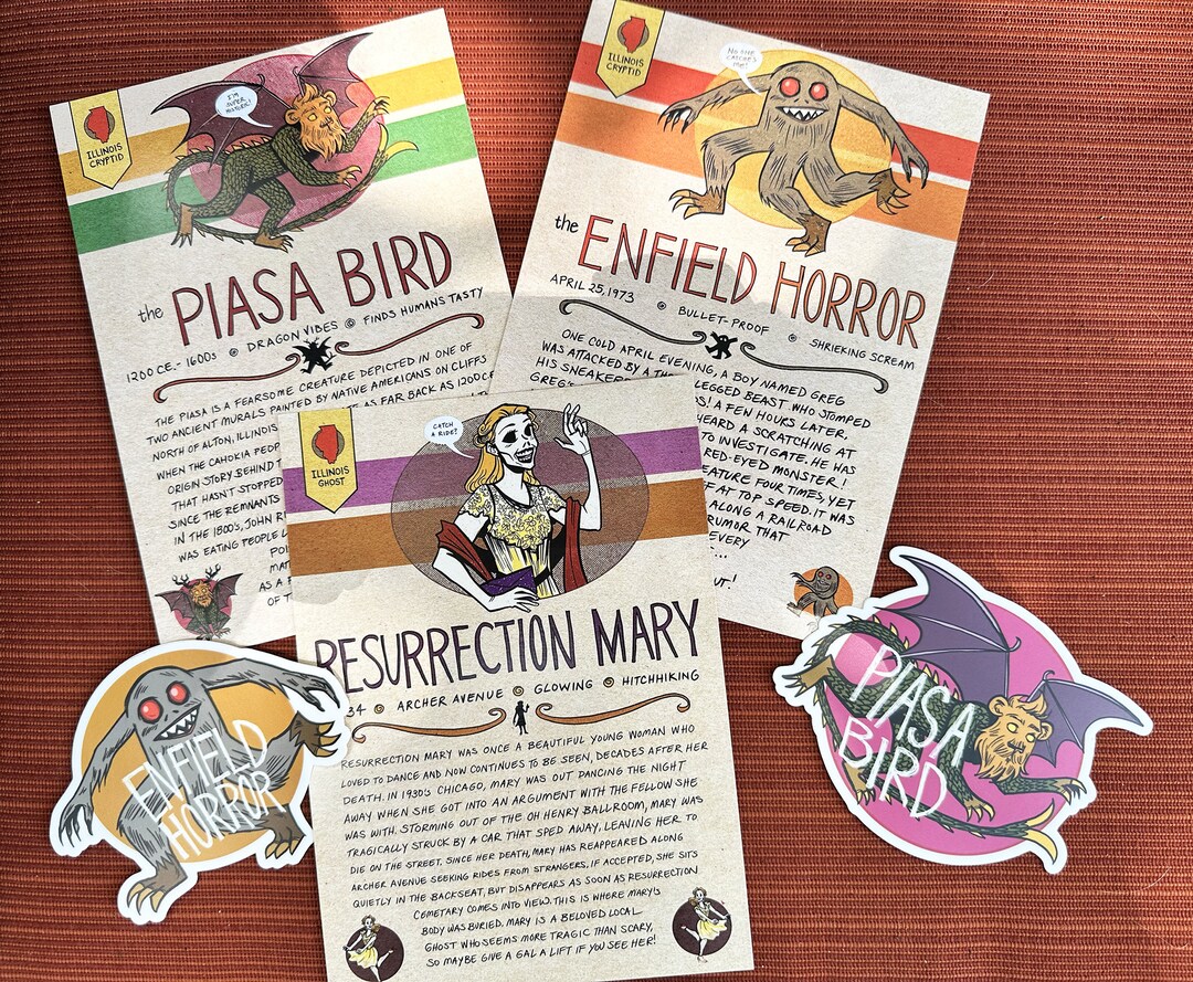 Illinois Cryptids Info Pack - Etsy