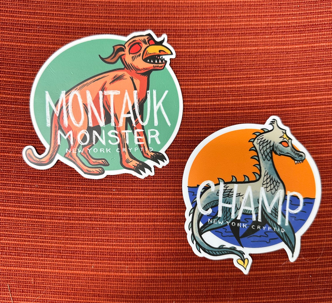 New York Cryptids Sticker Set - Etsy