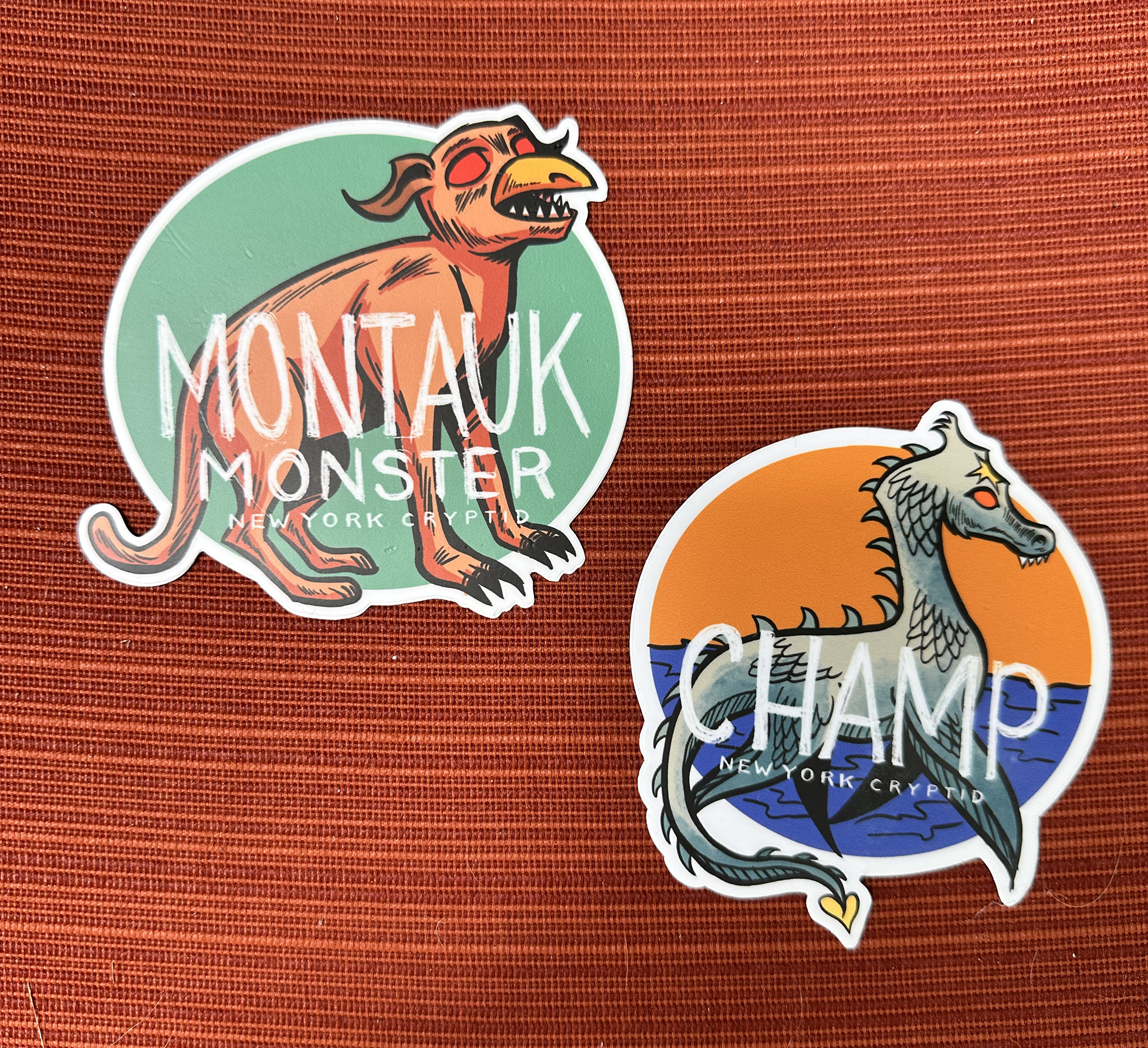 New York Cryptids Sticker Set - Etsy.de