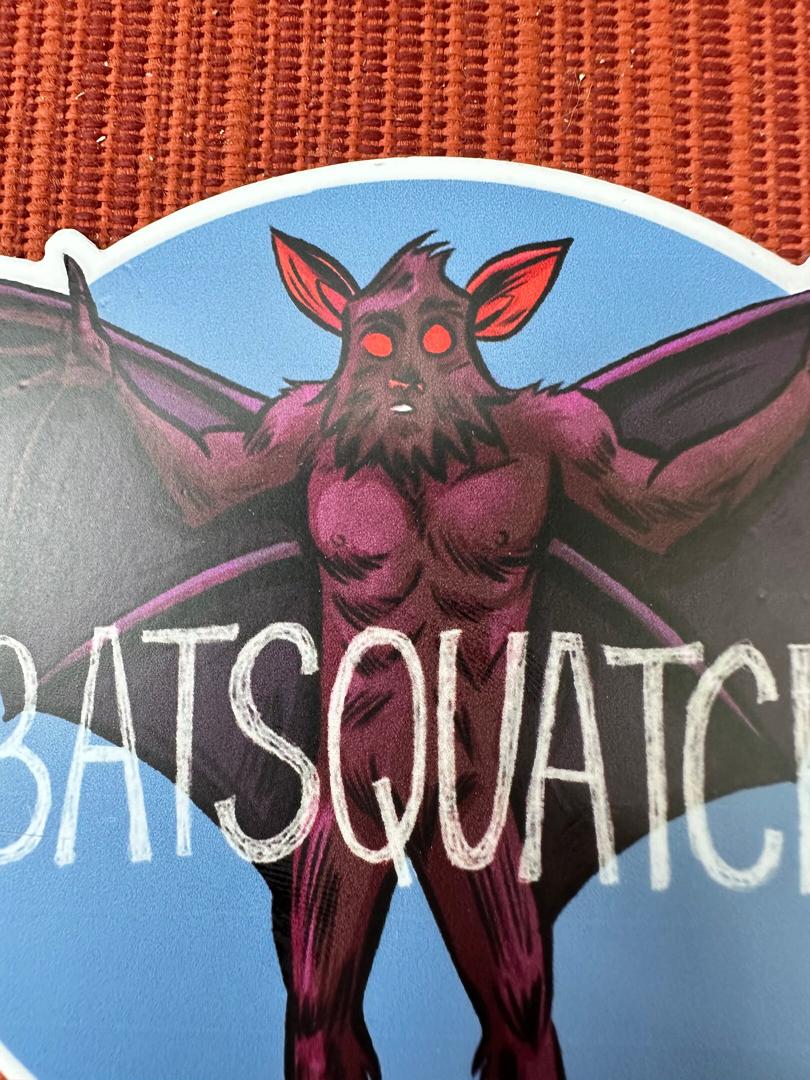 Batsquatch Sticker - Etsy