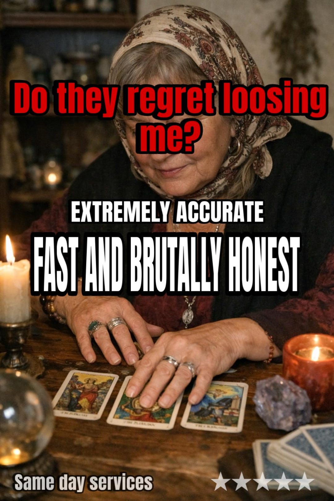Do They Regret Losing Me? | Fast & Brutally Honest Love Tarot Reading ...