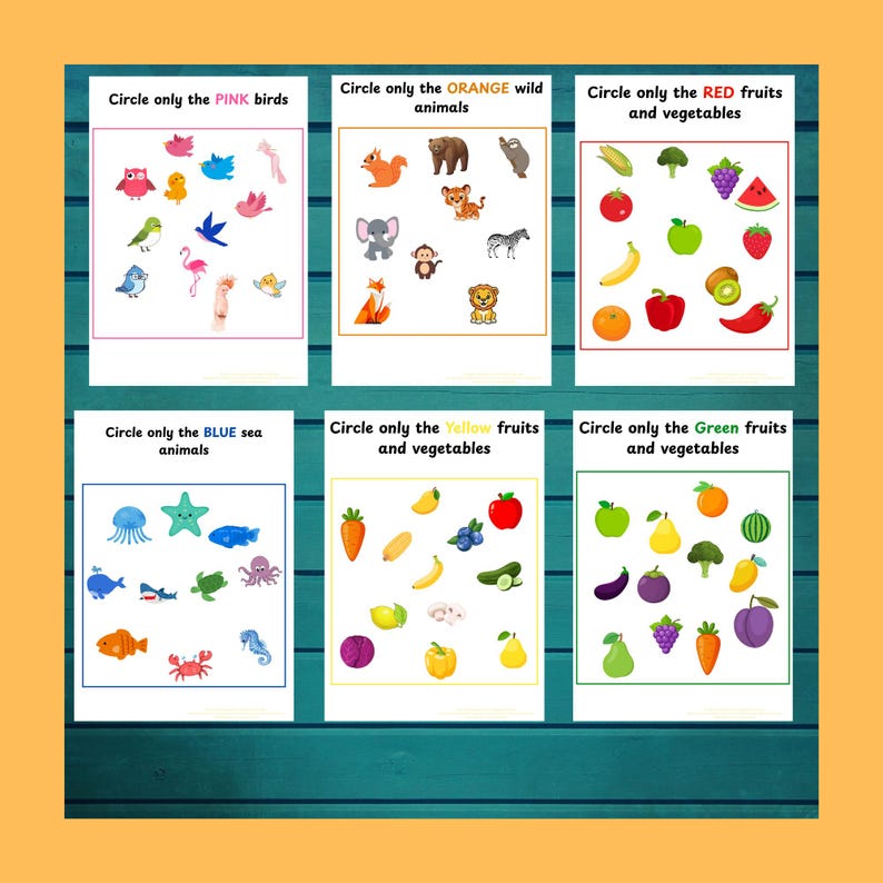 ABLLS-R Color Learning Workbook PDF | 50 Page Autism & Preschool ABA ...