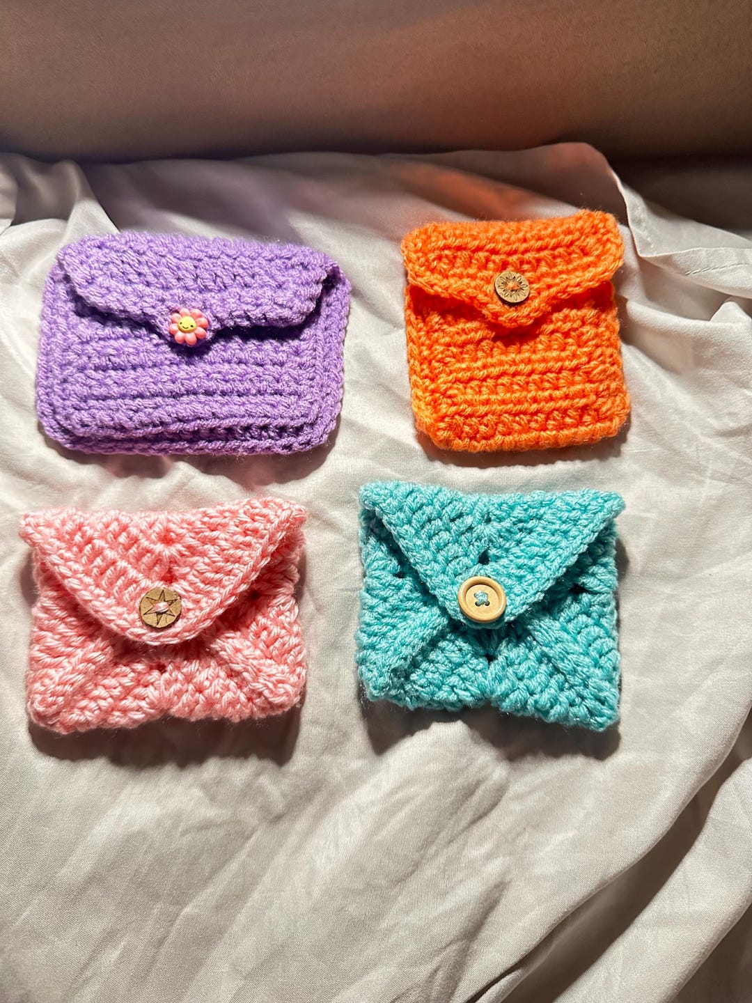 Crochet Card Wallets - Etsy