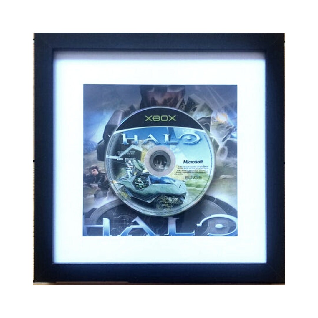 Halo Xbox Game Framed Wall Art Birthday Leaving Christmas - Etsy