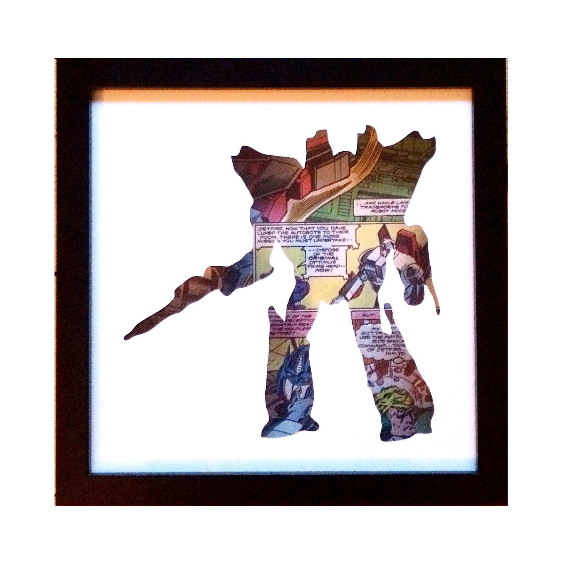 Jetfire Silhouette Wall Art Transformers Decepticons - Etsy