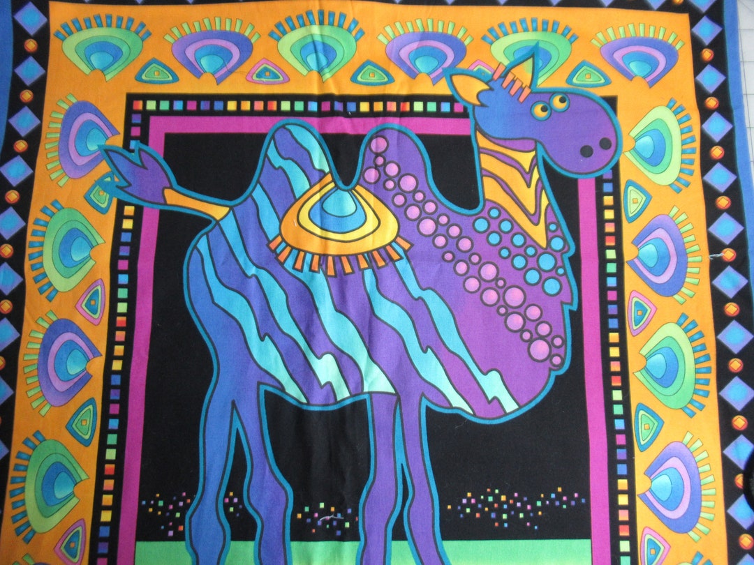 Whimsical Camel Fabric Panel Wall Hanging, Pillow, Kids Room, to Make ...