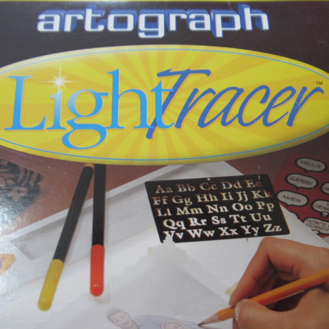Light Tracer , Art S and Craft Light Box, Electrically Lighted Light ...