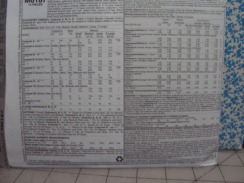 Adult Story Book Pattern Miss Sizing - Etsy