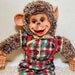 Vintage Monkigund Fabric Faced Plush Monkey - Etsy
