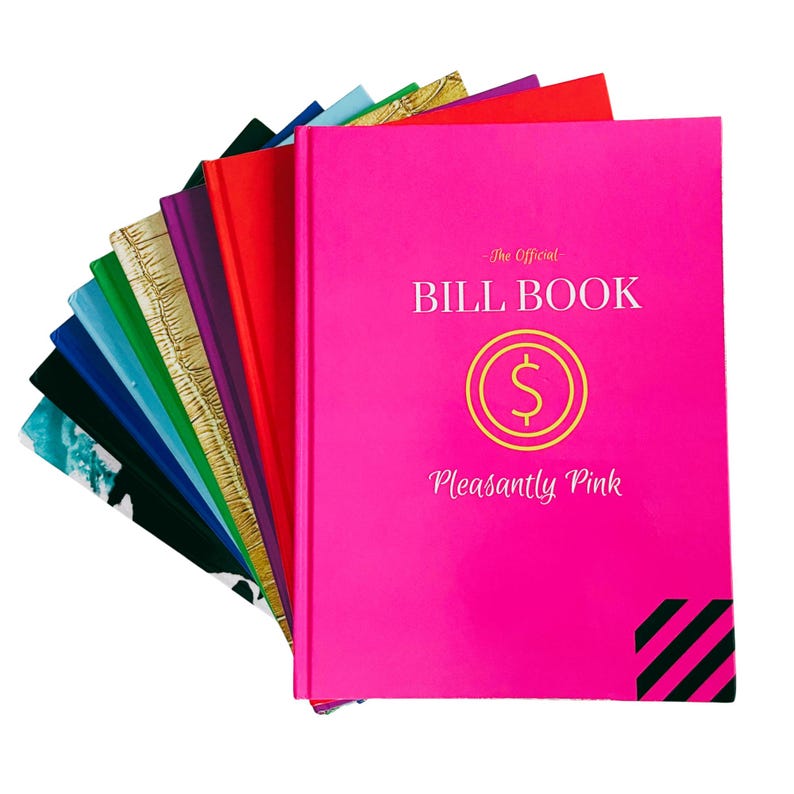 The Official Bill Book - Resilient Red - Etsy