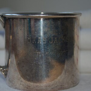 Antique Oneida Silver Plate Childs Cup - Etsy