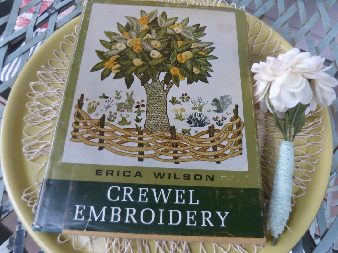 Vintage Crewel Embroidery Book A Reference Book for 64 Different ...