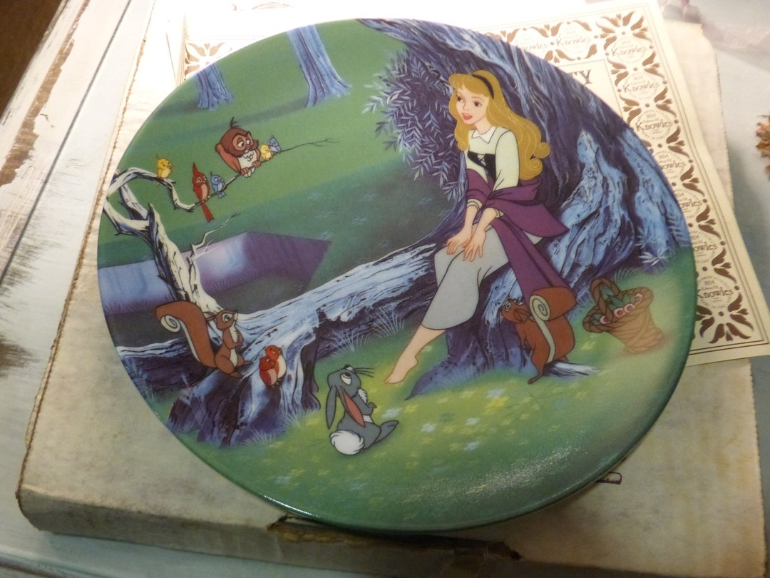 Three of Series of Four Plates by Ed Knowles & Walt Disney - Etsy