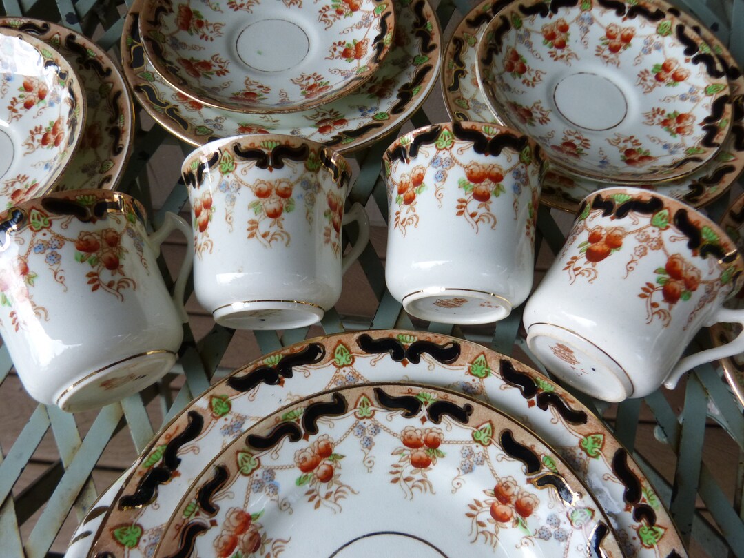 Rare and Vintage Shore & Coggins of Longton Staffordshire Trio Set of ...