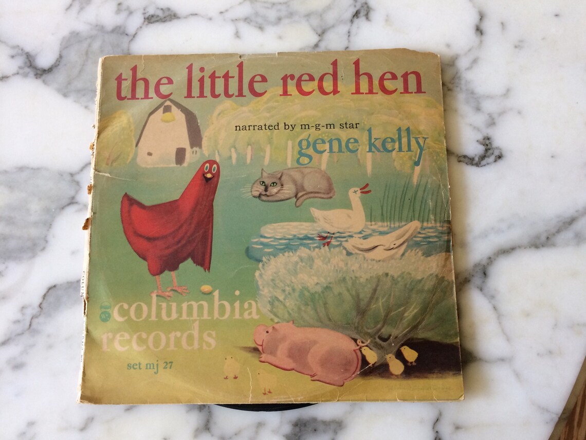 The Little Red Hen Record Set Gene Kelly - Etsy