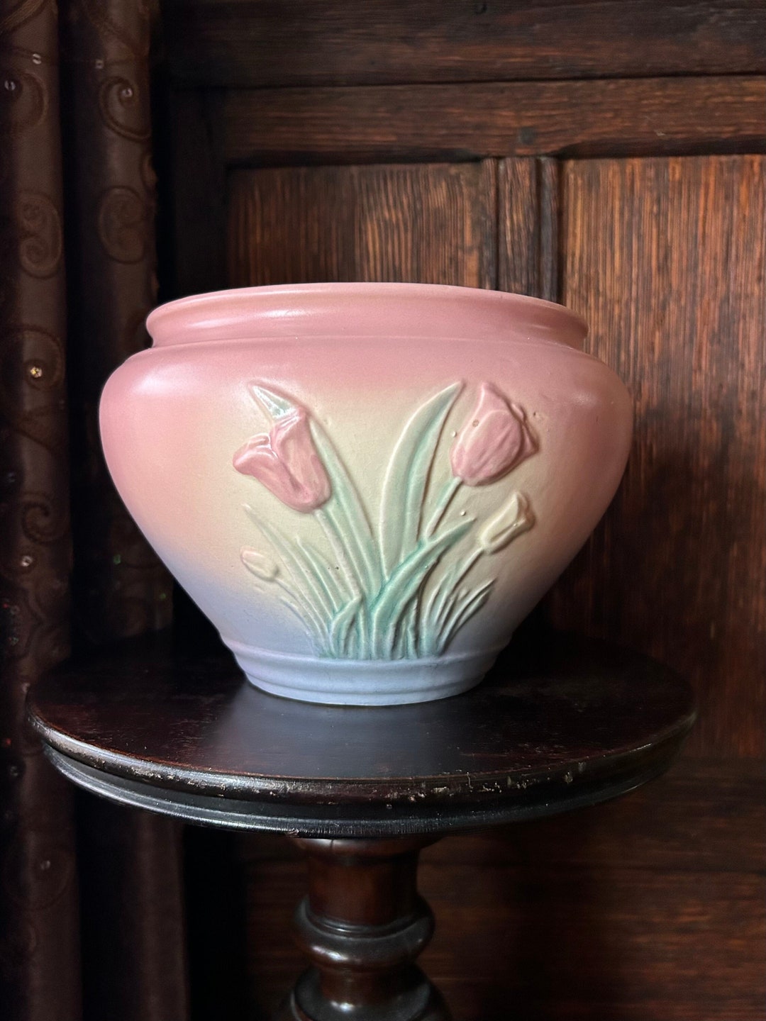 Hull Pottery Tulip Planter - Etsy