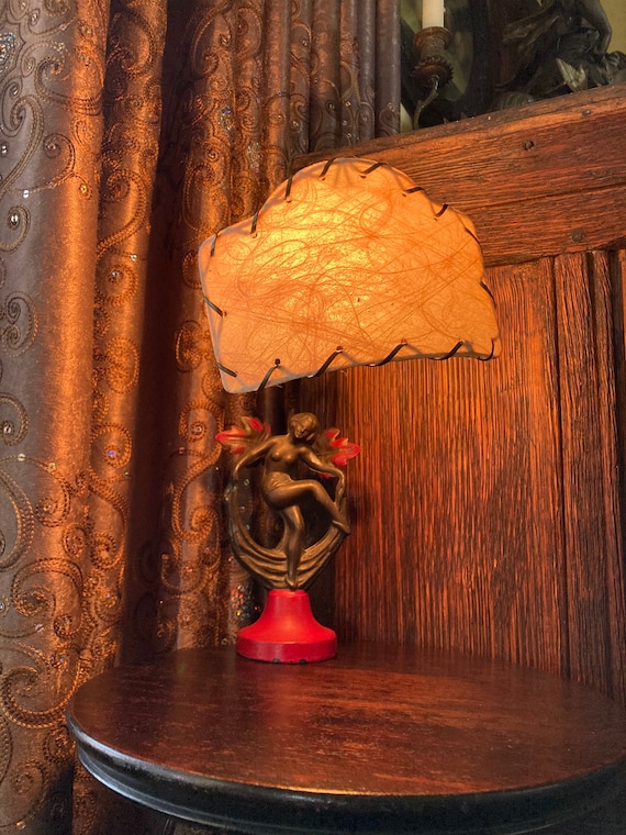Art Deco Accent Lamp Dancing Lady | Etsy
