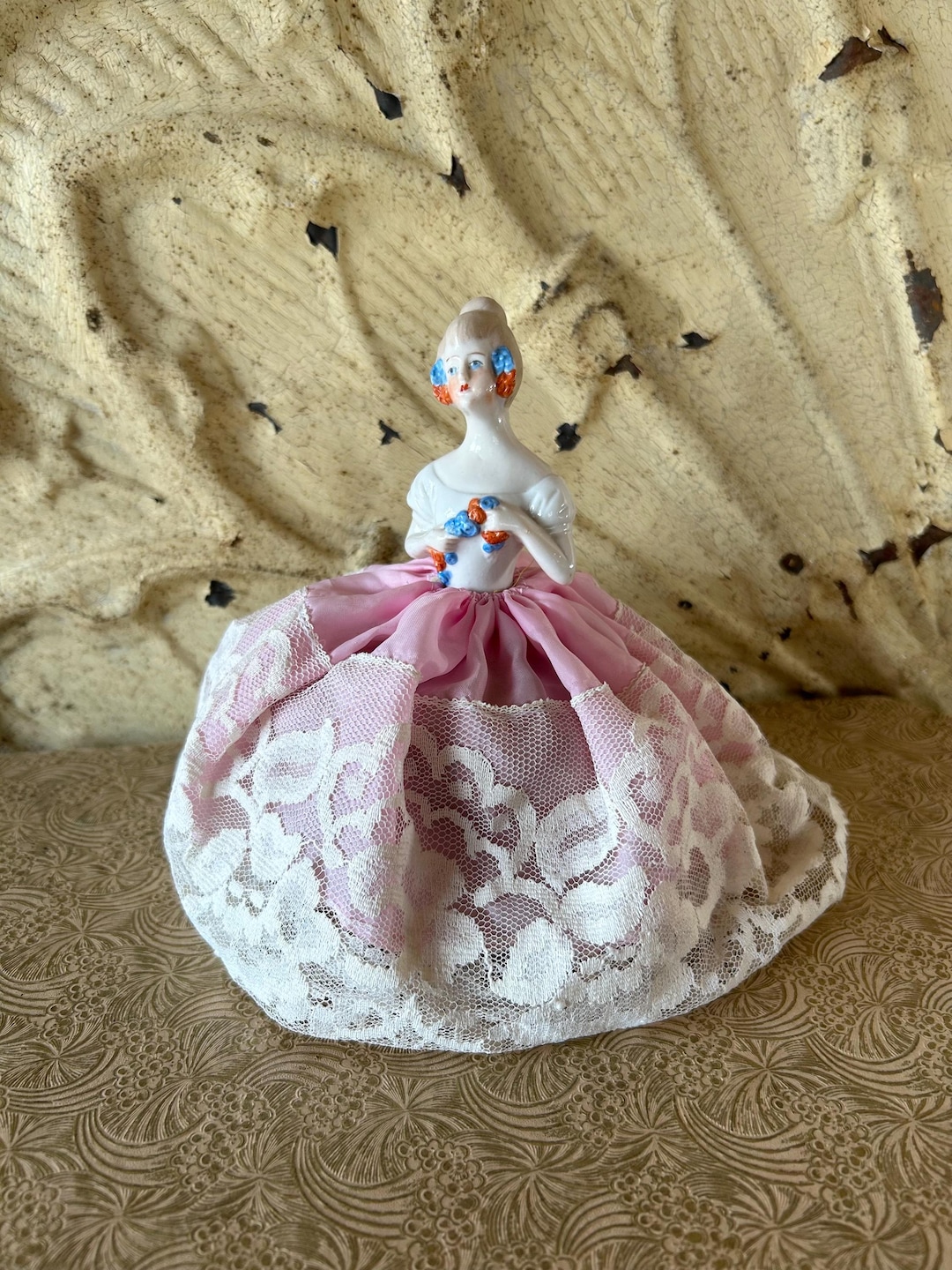 Half Doll Lady Pin Cushion - Etsy