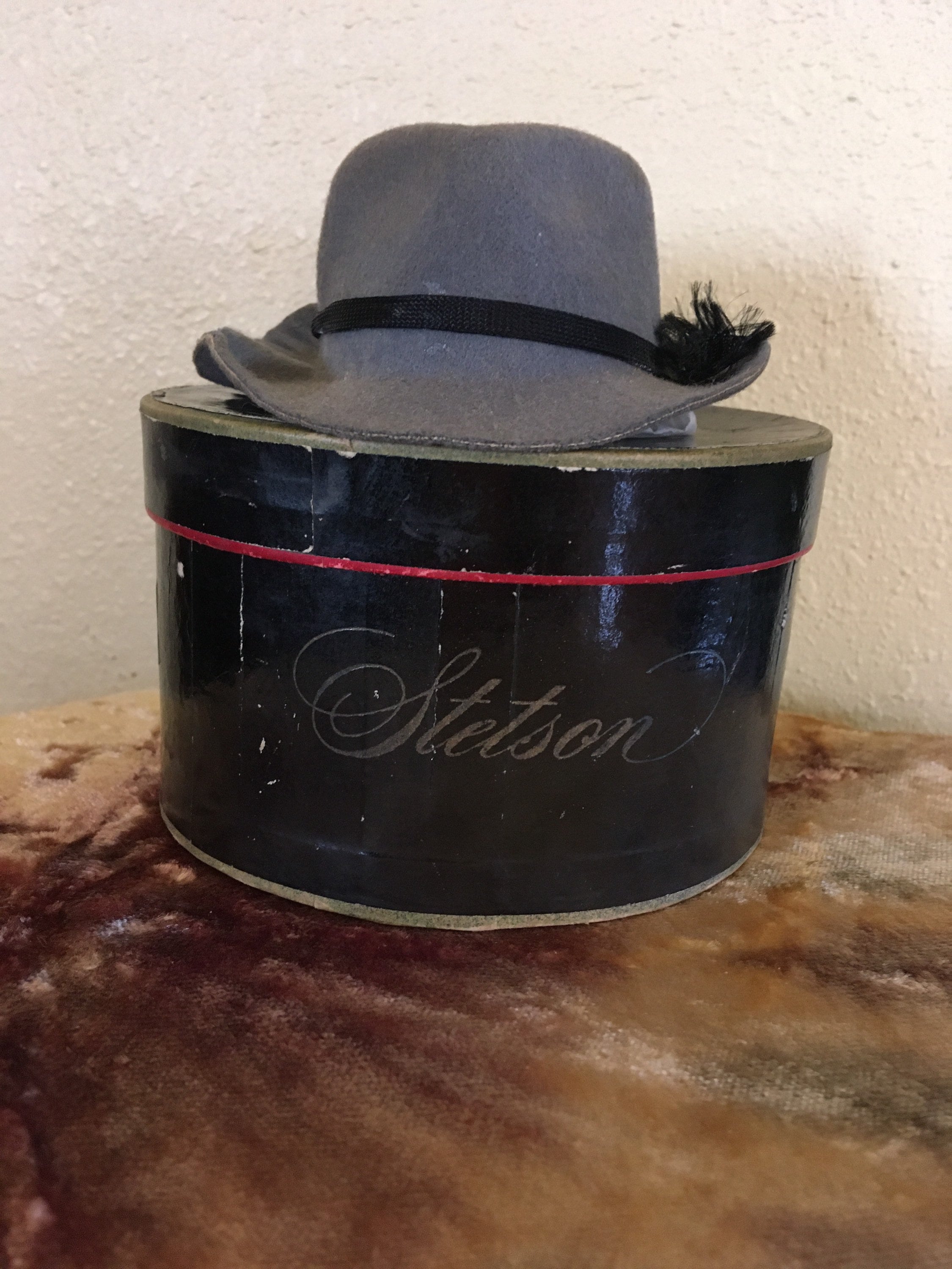 Stetson Miniature Hat and Hat Box | Etsy