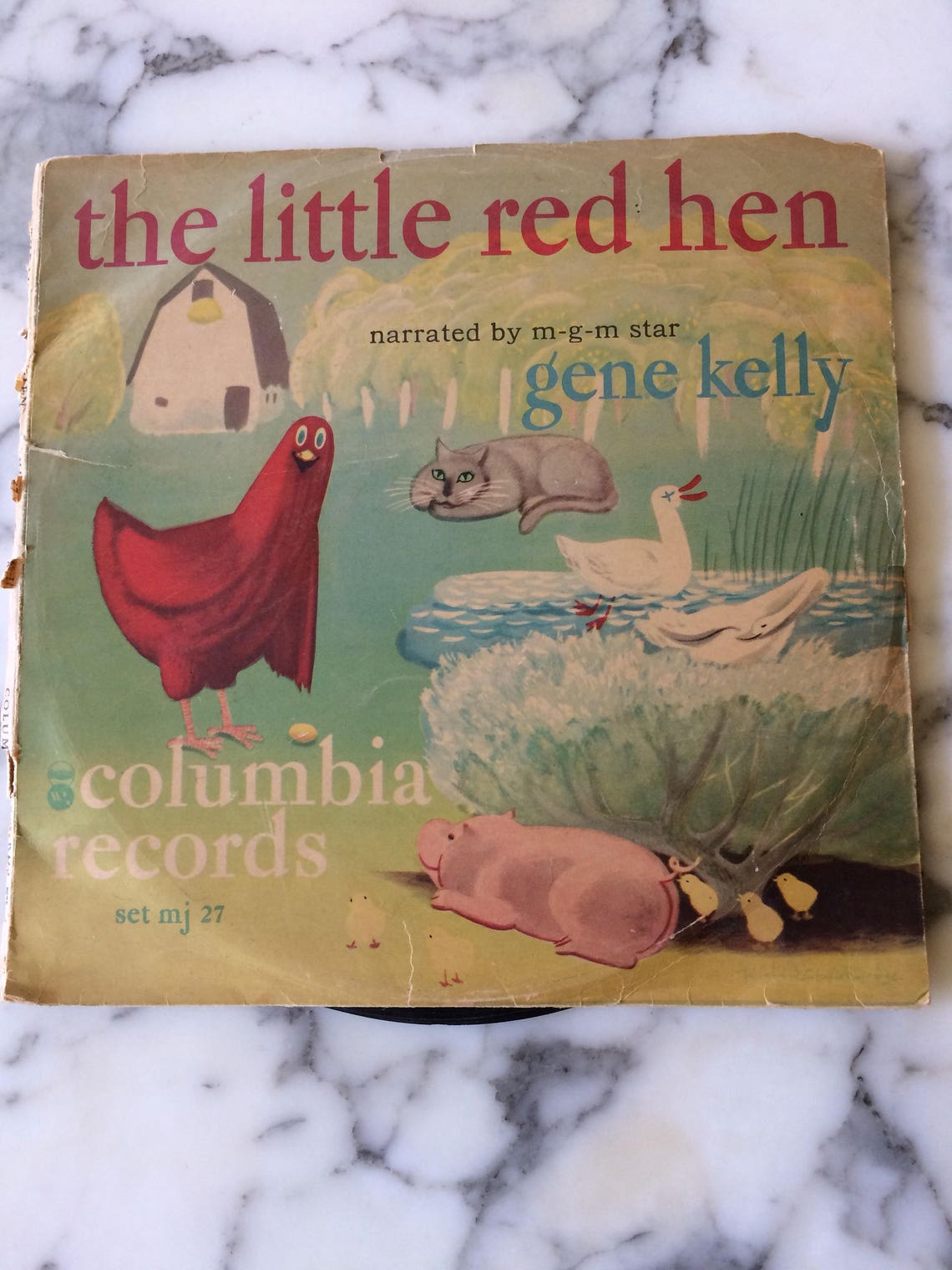 The Little Red Hen Record Set Gene Kelly - Etsy